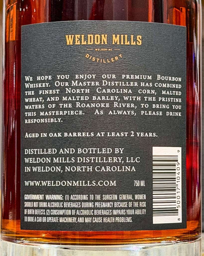 Weldon Mills Select Bourbon Review | 94 Proof and Complex - Bourbon ...